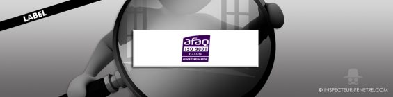 AFAQ ISO 9001 | Inspecteur-Fenetre : Guide des fenêtres Alu, Bois et Pvc
